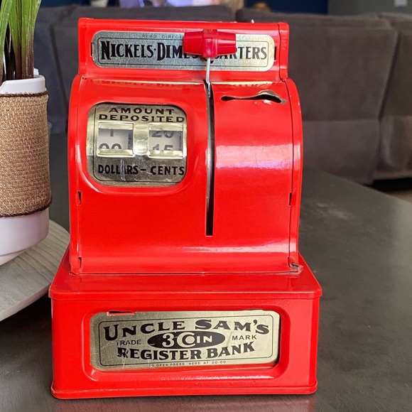 adidas | Accents | Vintage Uncle Sams 3 Coin Register B Red Register ...